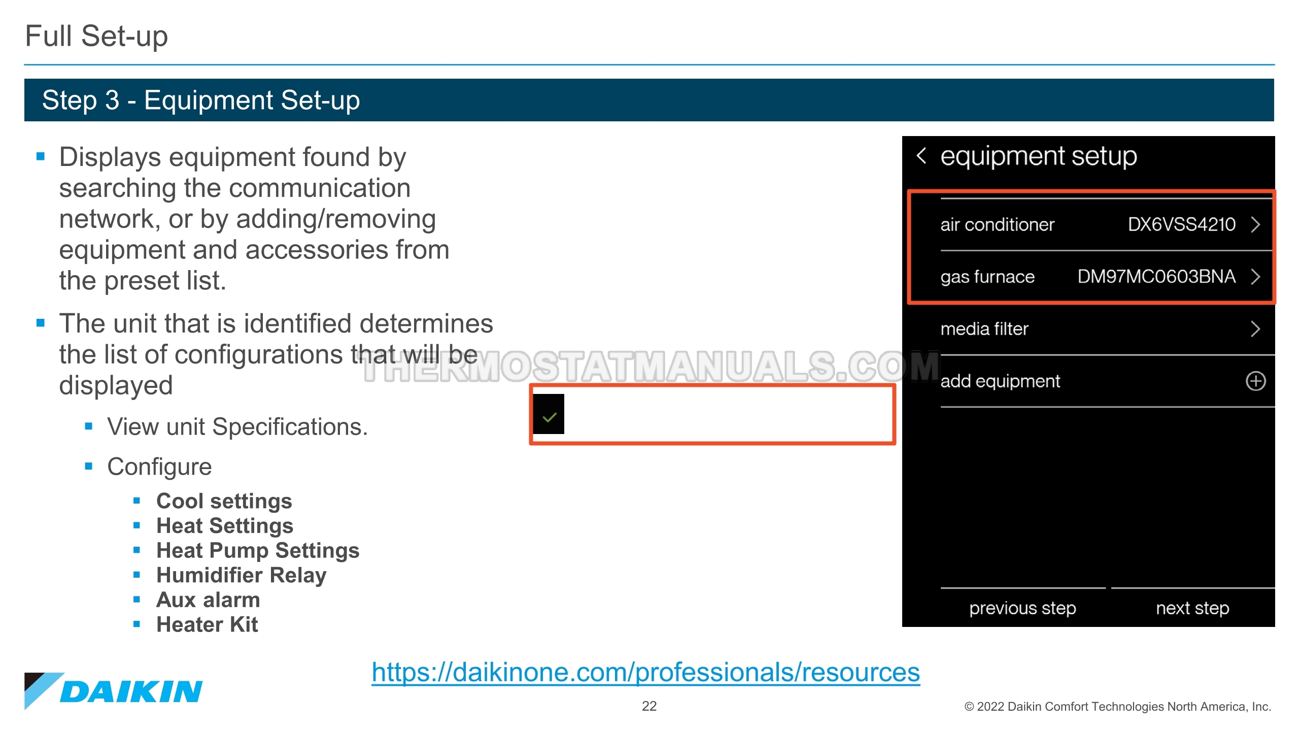 Daikin One Touch Installation Guide