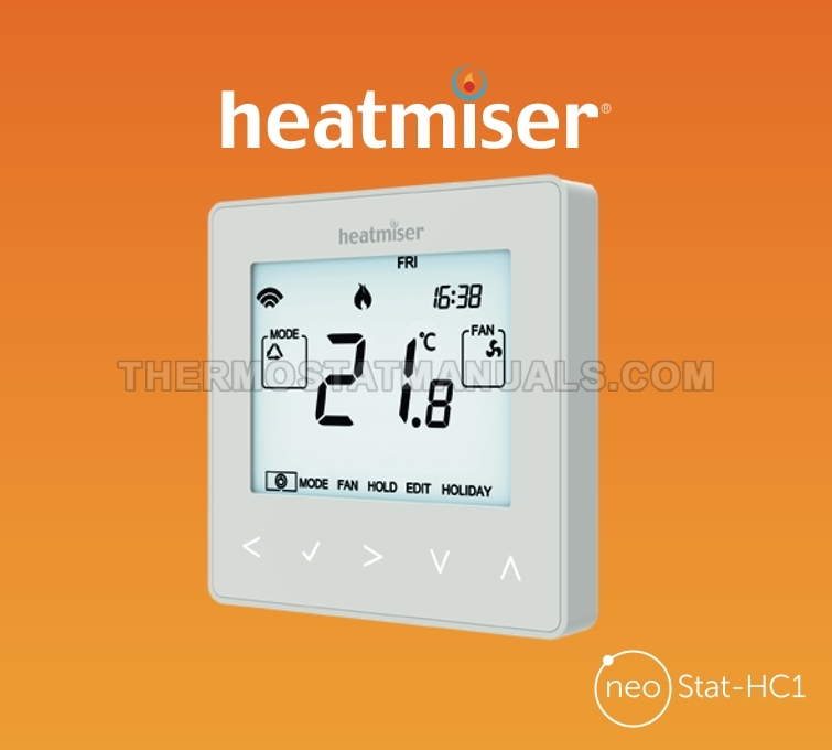 Heatmiser neoStat-HC1 Neo Thermostat User Manual
